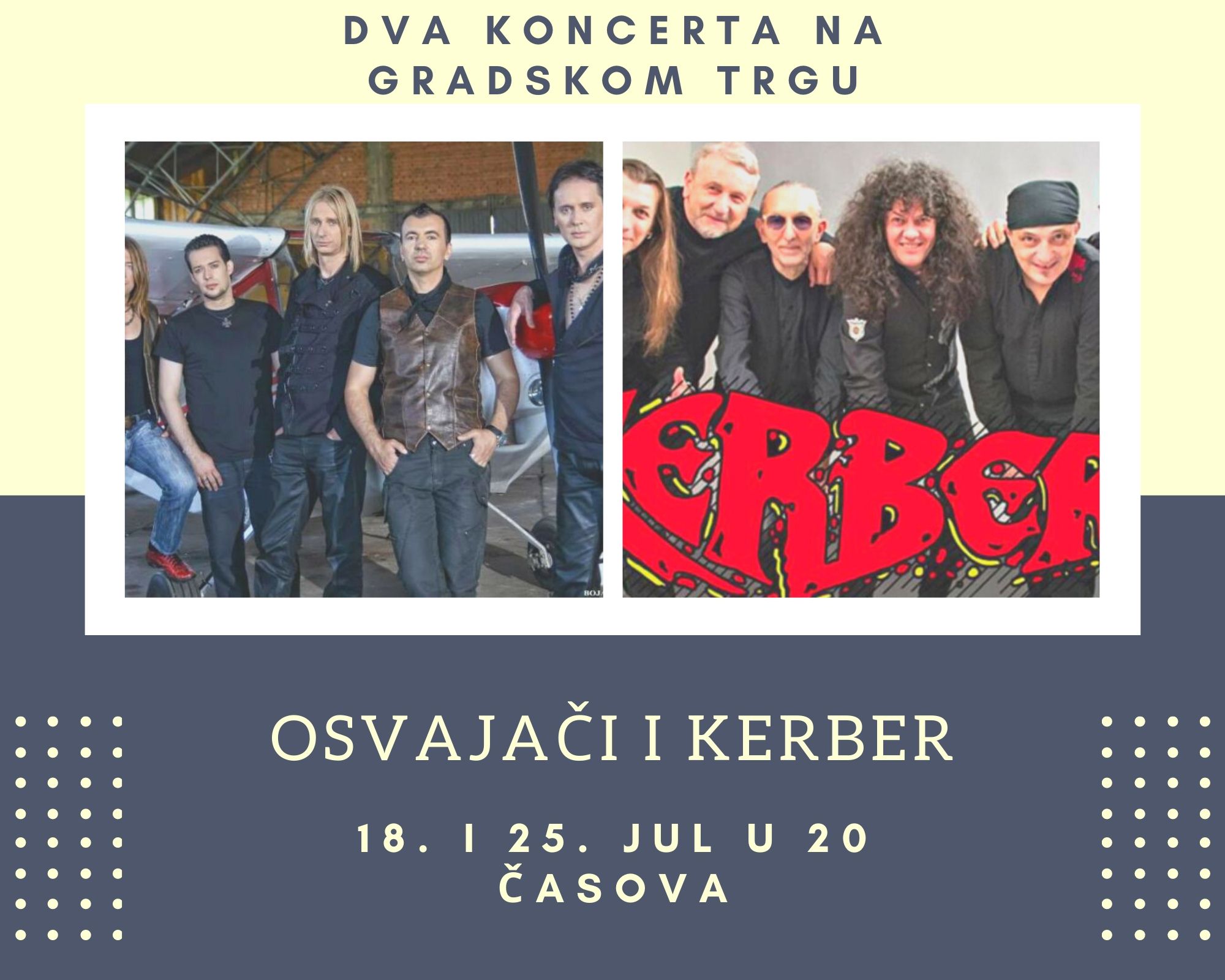 Ozonpress Kerber i Osvajači na Gradskom trgu - Ozonpress