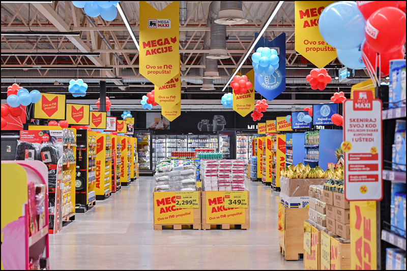 Ozonpress Modernizovan Tempo hipermarket u Šapcu postao MEGA MAXI ...