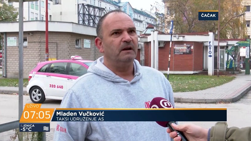 Ozonpress Taksisti za ograničenje broja vozila, nezadovoljni radom ...