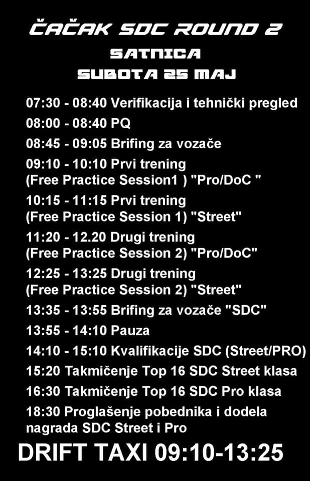 Ozonpress Ovog vikenda drift trke u Čačku - Ozonpress