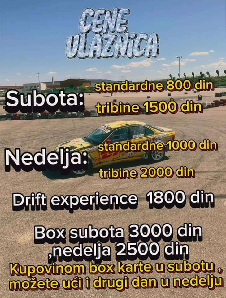 Ozonpress Ovog vikenda drift trke u Čačku - Ozonpress