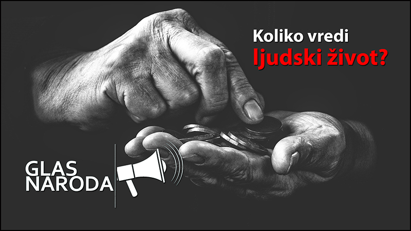 Ozonpress GLAS NARODA: Koliko vredi ljudski život? (VIDEO) - Ozonpress