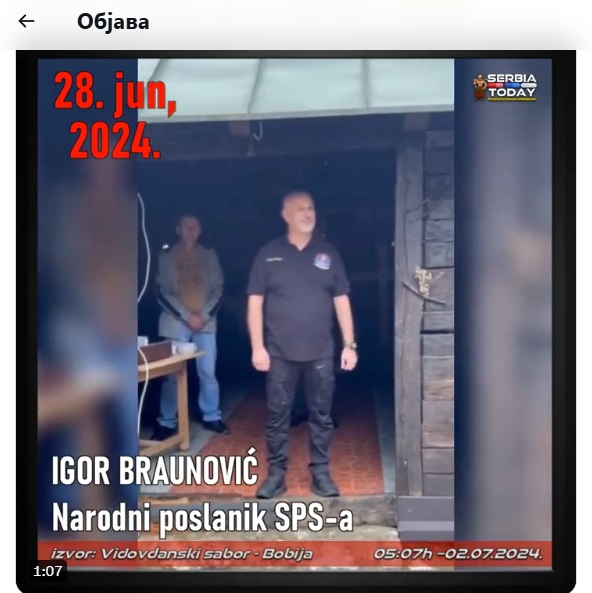 Ozonpress Poslanik SPS pozvao na pobunu protiv litijuma: „U borbu ...