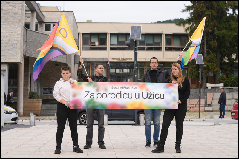 Ozonpress Održan završni Prajd karavan u Čačku i Užicu uz velike ...