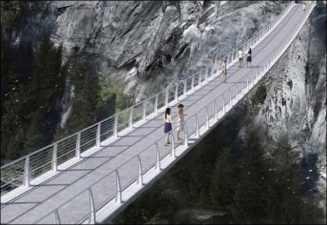 Ozonpress Viseći most u Užicu još jedna naprednjačka „turistička ...